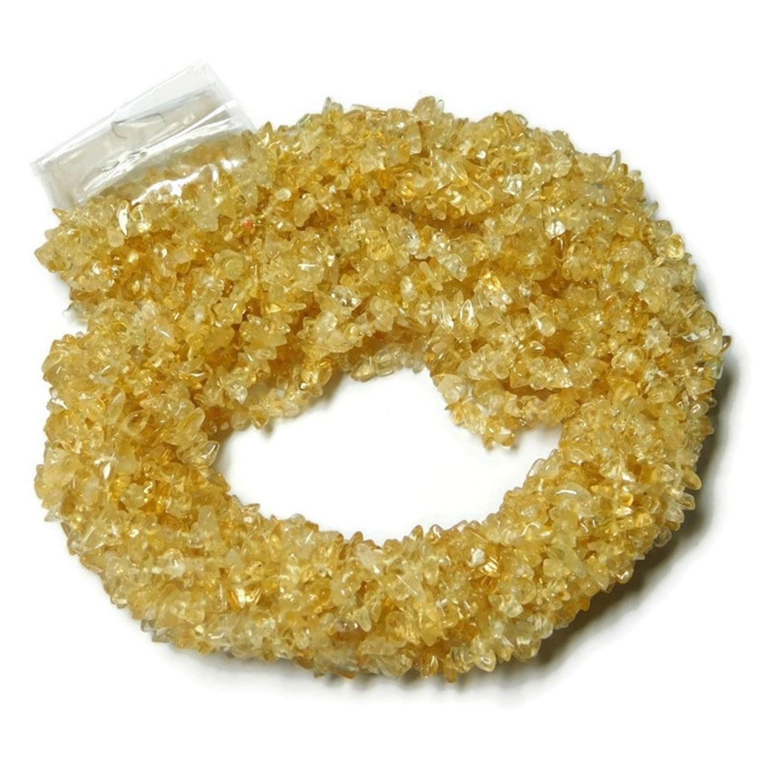 Natural Citrine Smooth Uncut Chips Beads34 strandaaa - Etsy