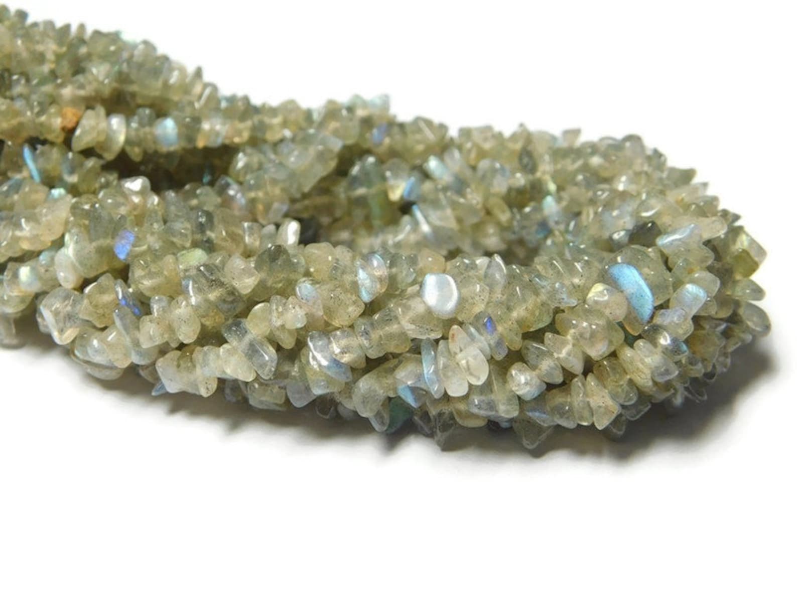 Natural Labradorite Smooth Uncut Chips Gemstone Beads34 - Etsy