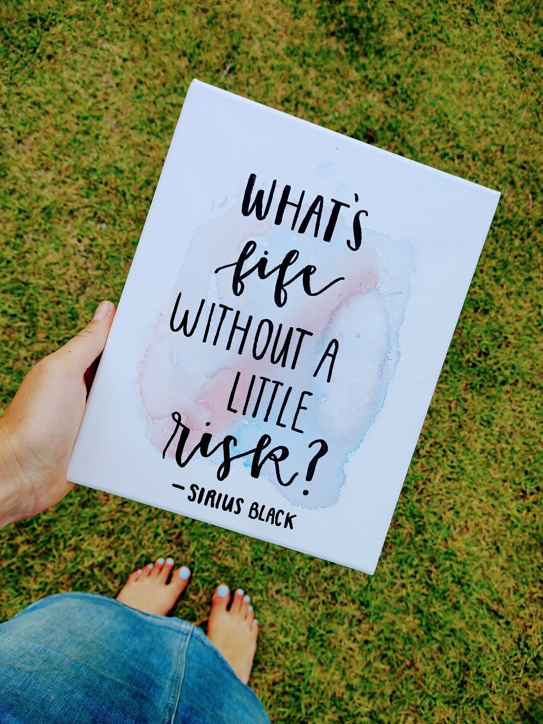 What's Life Without A Little Risk HP Art - Etsy