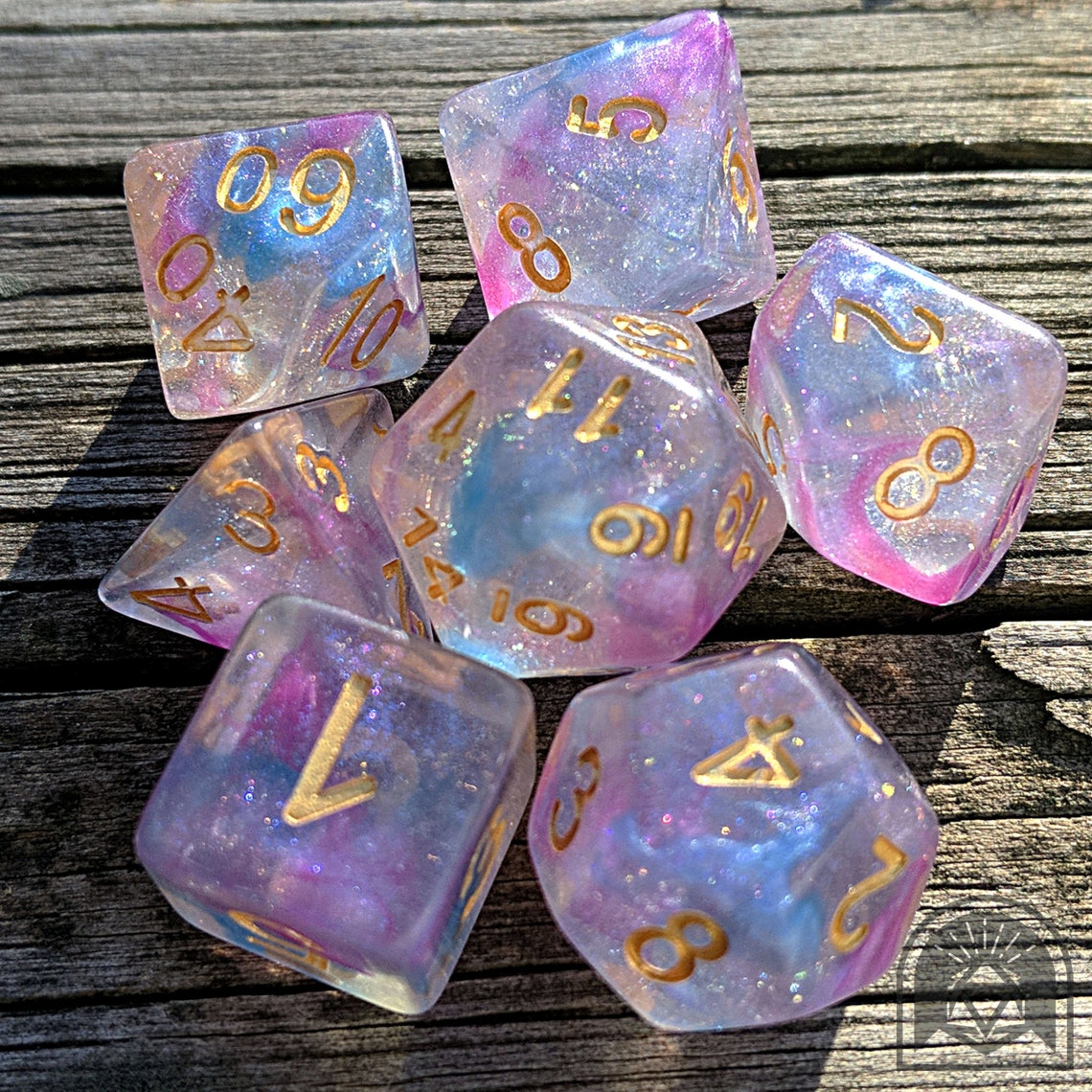 Aether Essence Dnd Dice Set | Etsy