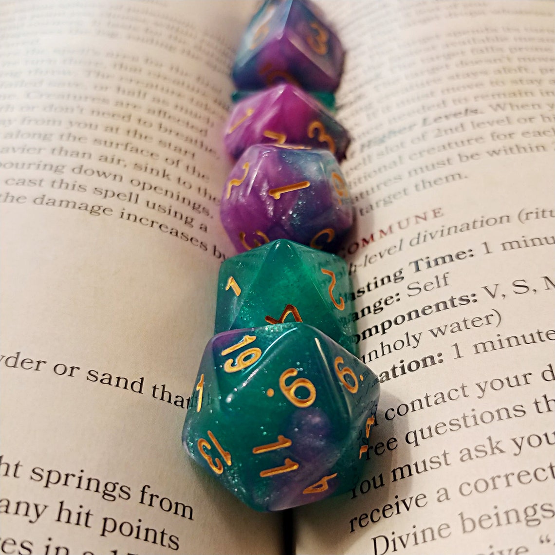 Astral Gaze Dnd Dice Set - Etsy