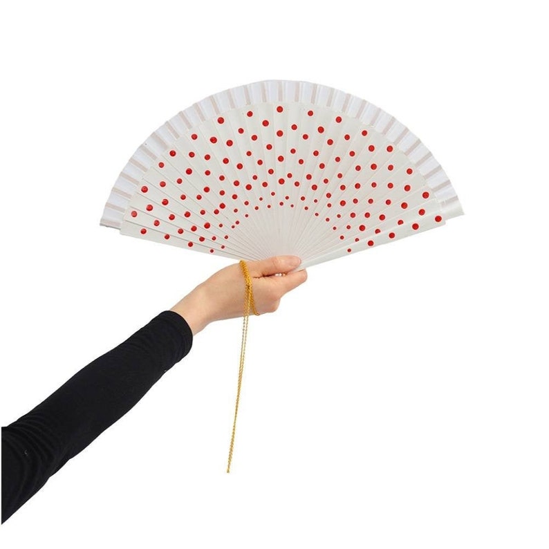 Folding Hand Fan Necklace, Flix Fan Necklaces, Wood Hand Fans, Folding ...