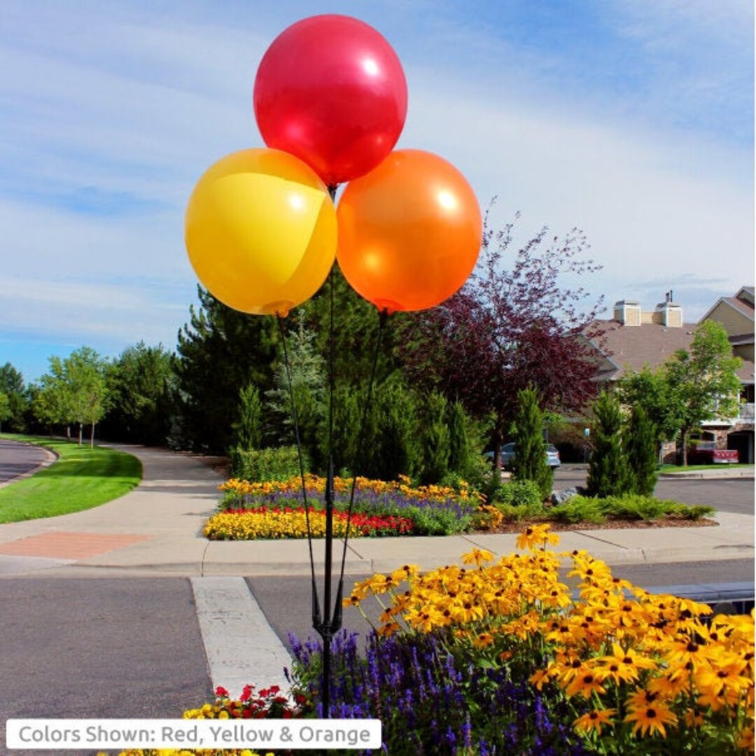 Balloonbobber® Triple Balloon Cluster Pole Kit - Etsy