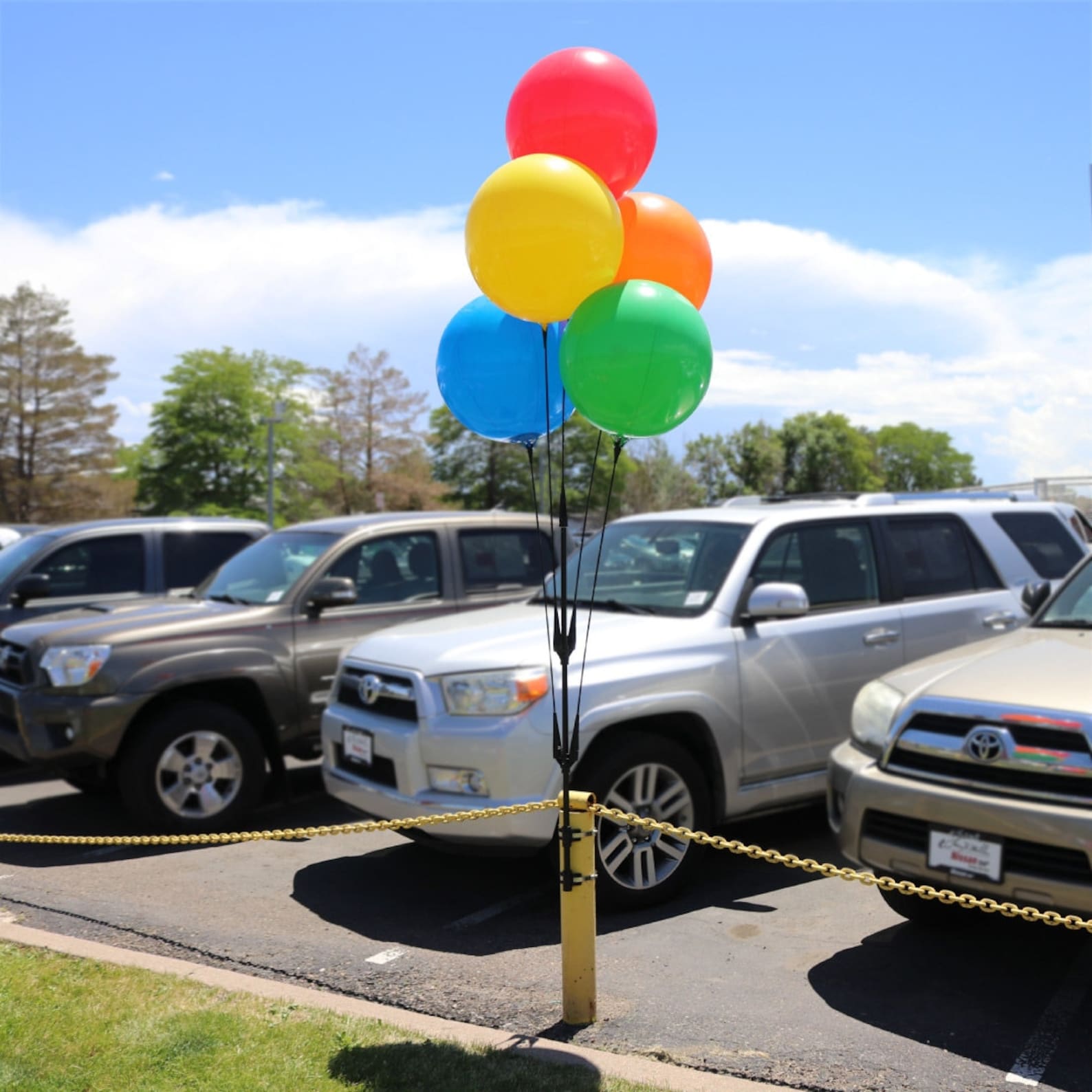 Outdoor Balloon Cluster - Permanent & Reusable - Weatherproof ...