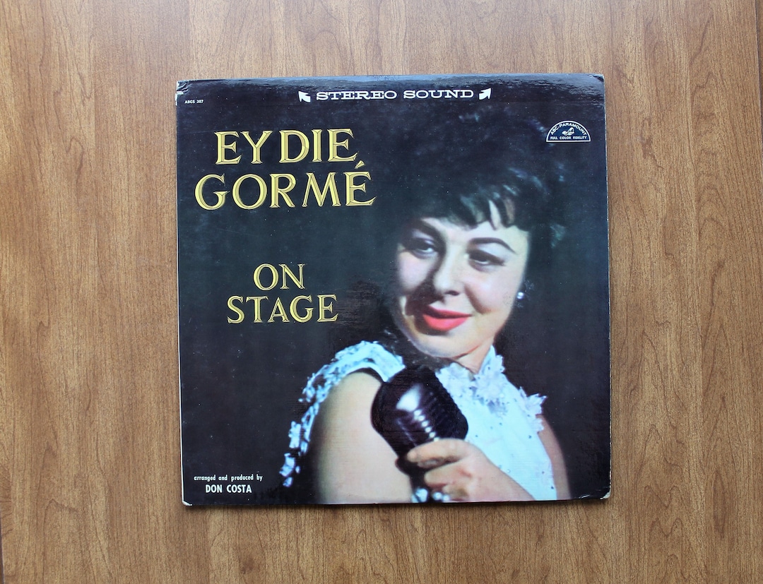 Eydie Gorme on Stage Vintage Vinyl Record Album - Etsy