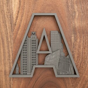 Atlanta Letters, Atlanta Home Decor, ATL Interior Design, Wall Art ...