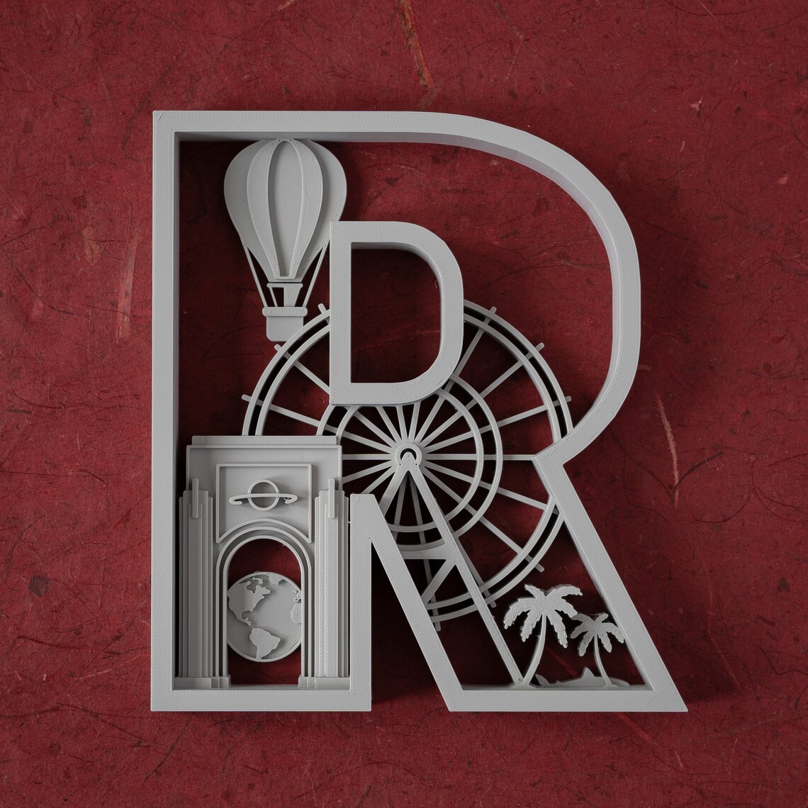 Orlando City Letters Orlando Wall Art Florida House Warming | Etsy