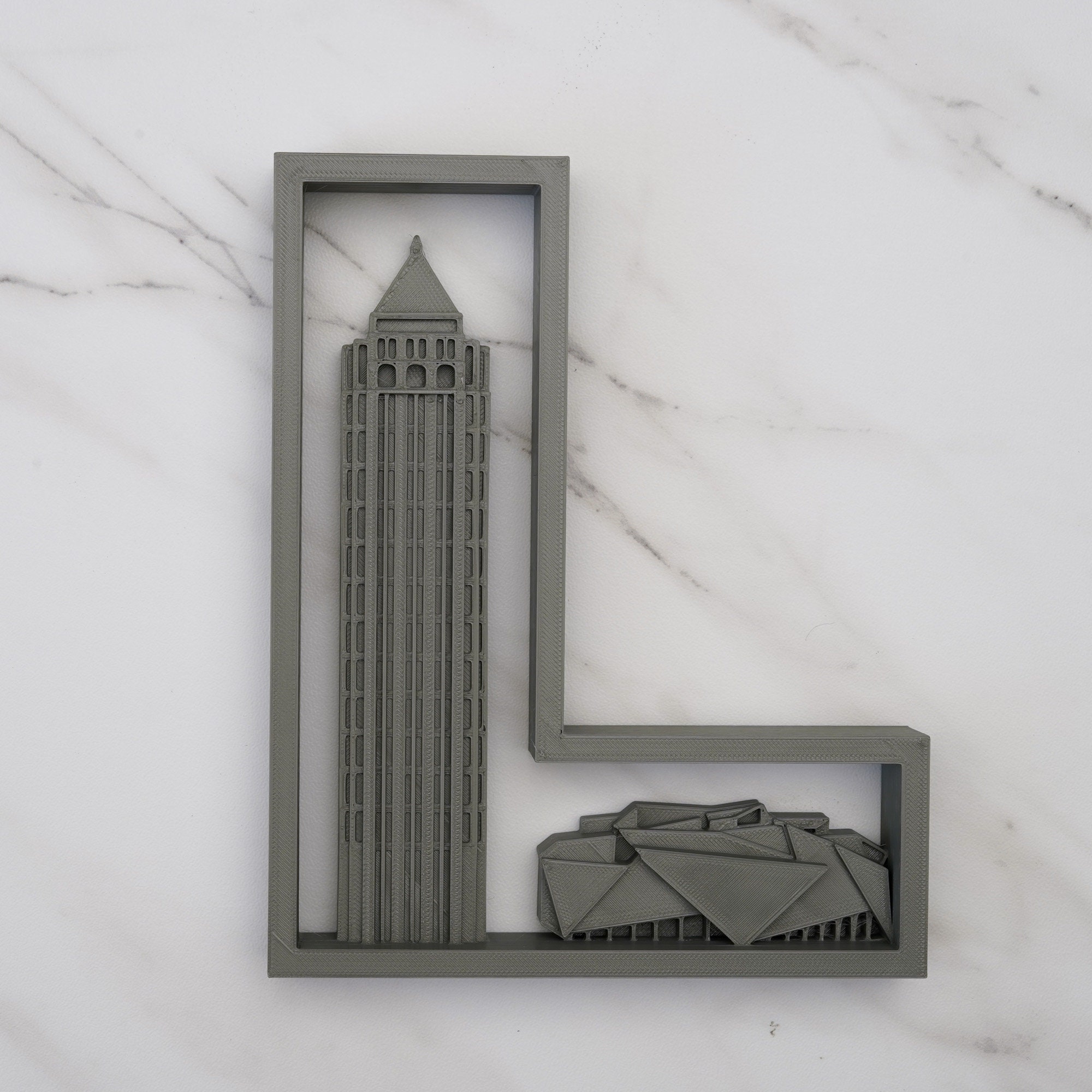 Atlanta Letters Atlanta Home Decor ATL Interior Design Wall | Etsy