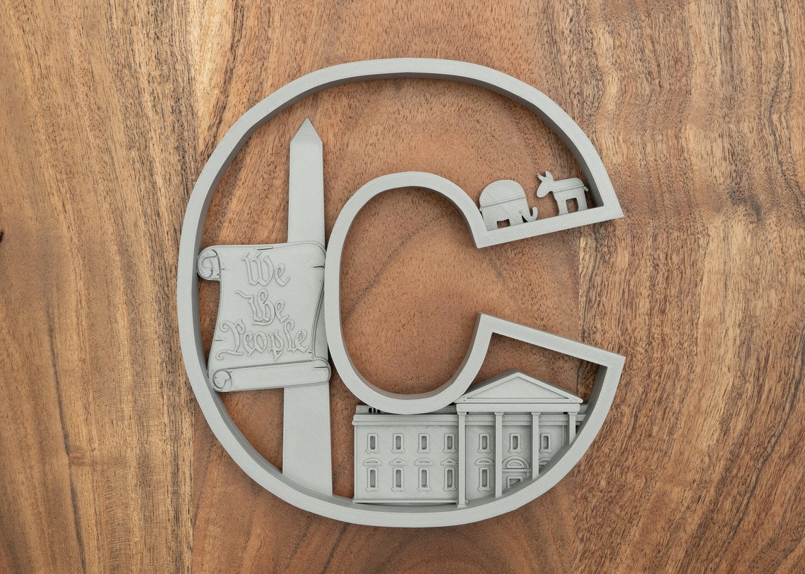 Washington D.C. Letters Home Decor Art Political Art City - Etsy