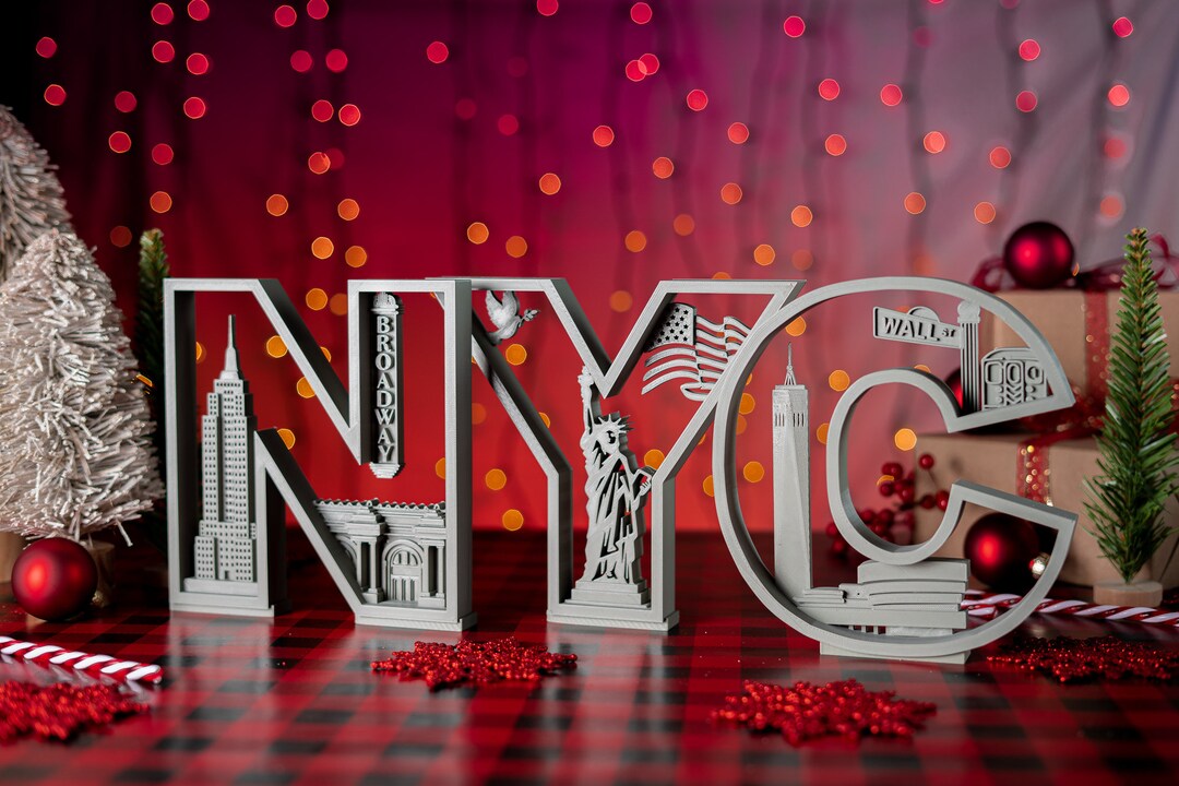 New York City Letters NYC Wall Art NYC House Warming Gift - Etsy