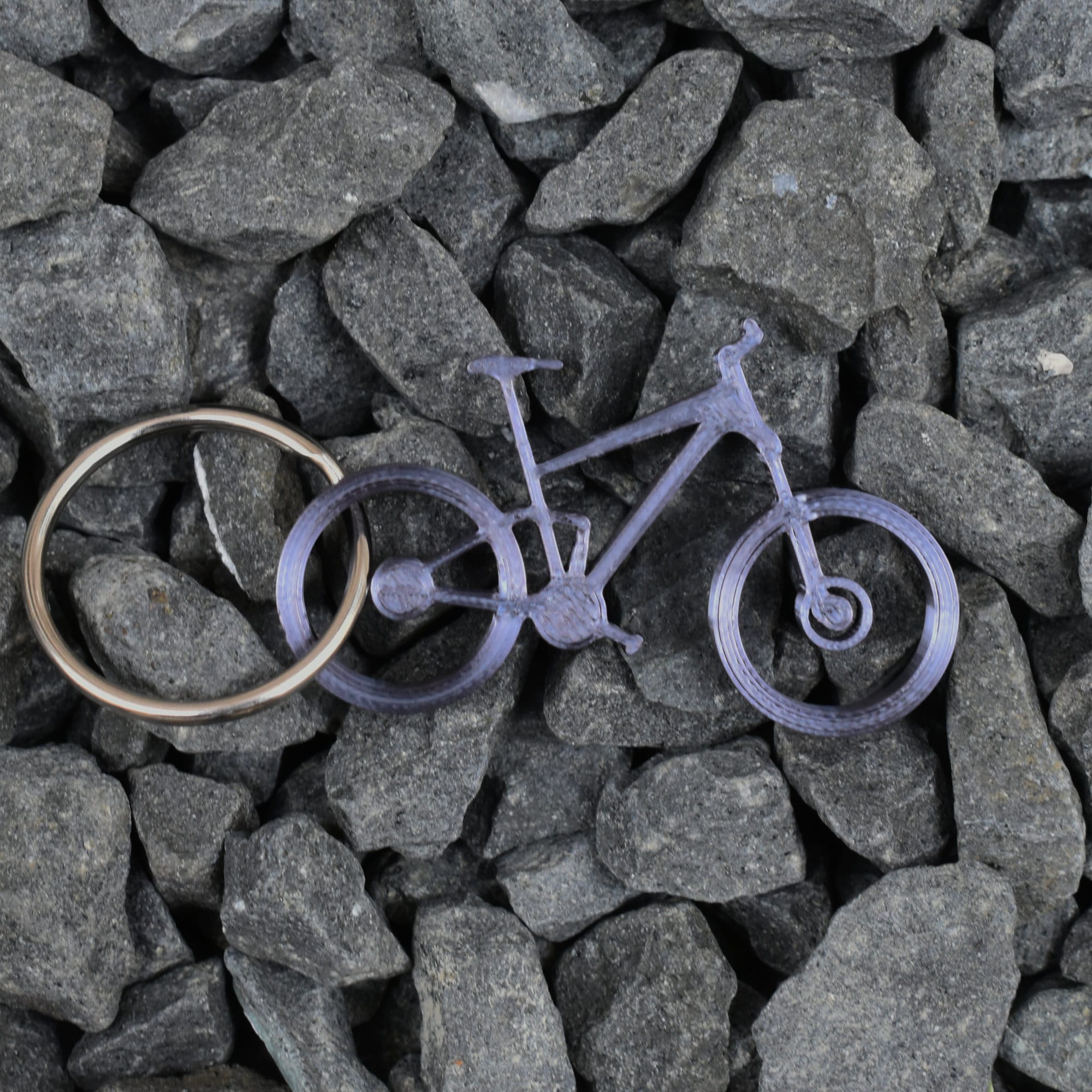 3D Printed Mountain Bike Key Chains 3 Pack Biker Christmas | Etsy