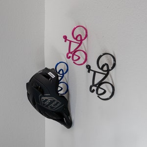 Road Bike Helmet Hook, Cycling Helmet Hook, Biker Accessory, Helmet ...