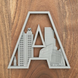 Atlanta Letters, Atlanta Home Decor, ATL Interior Design, Wall Art ...
