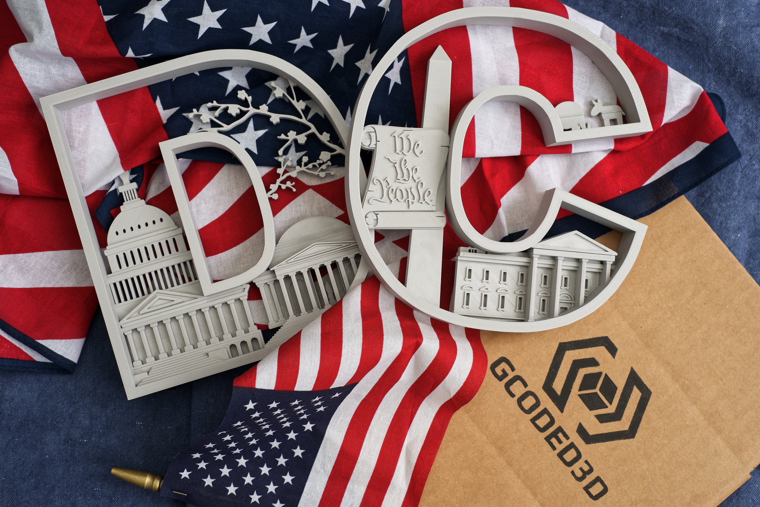 Washington D.C. Letters Home Decor Art Political Art City - Etsy