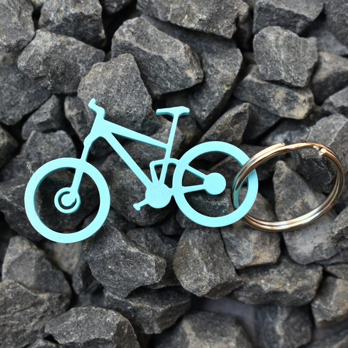 3D Printed Mountain Bike Key Chains 3 Pack Biker Christmas | Etsy