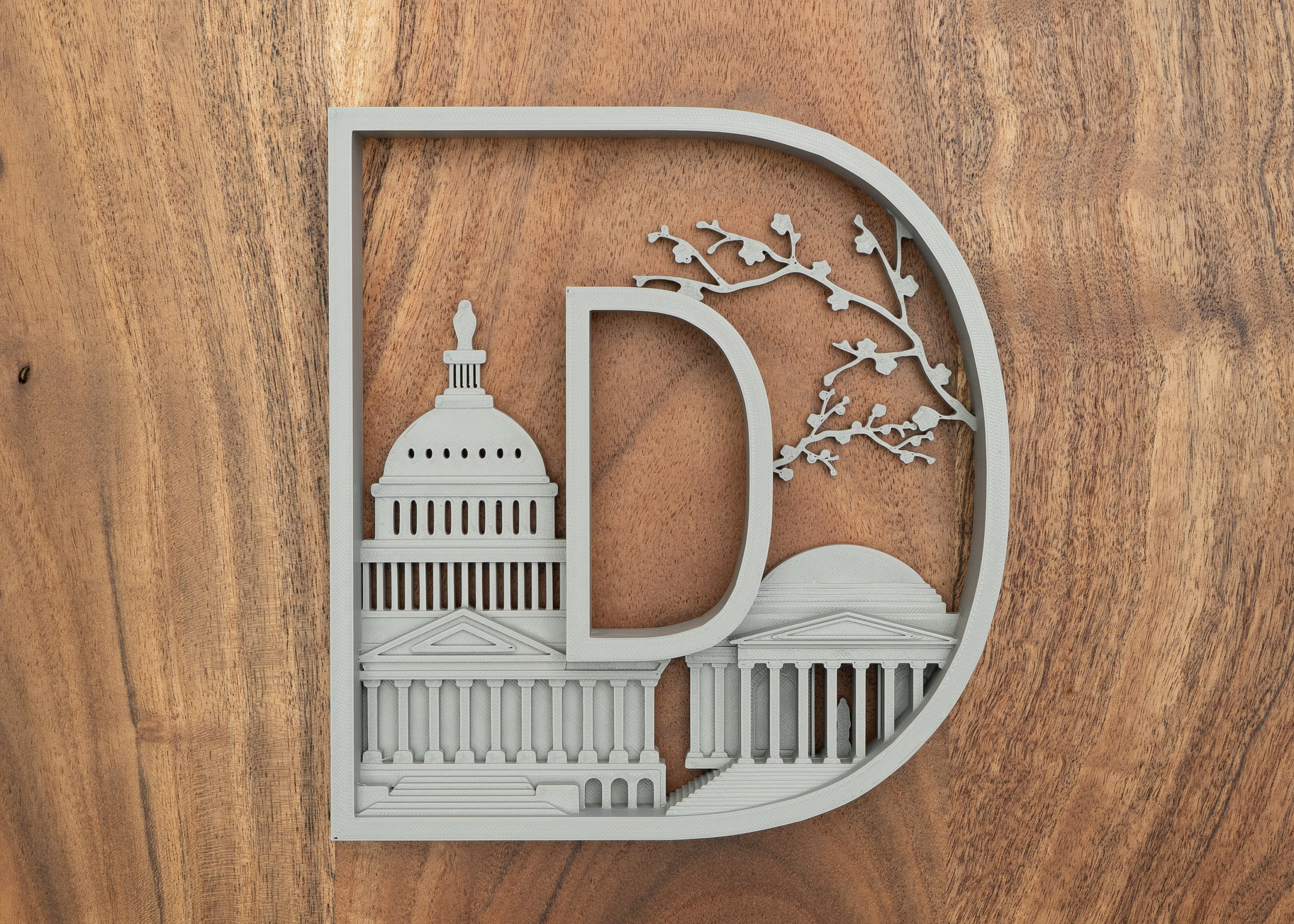 Washington D.C. Letters Home Decor Art Political Art City - Etsy