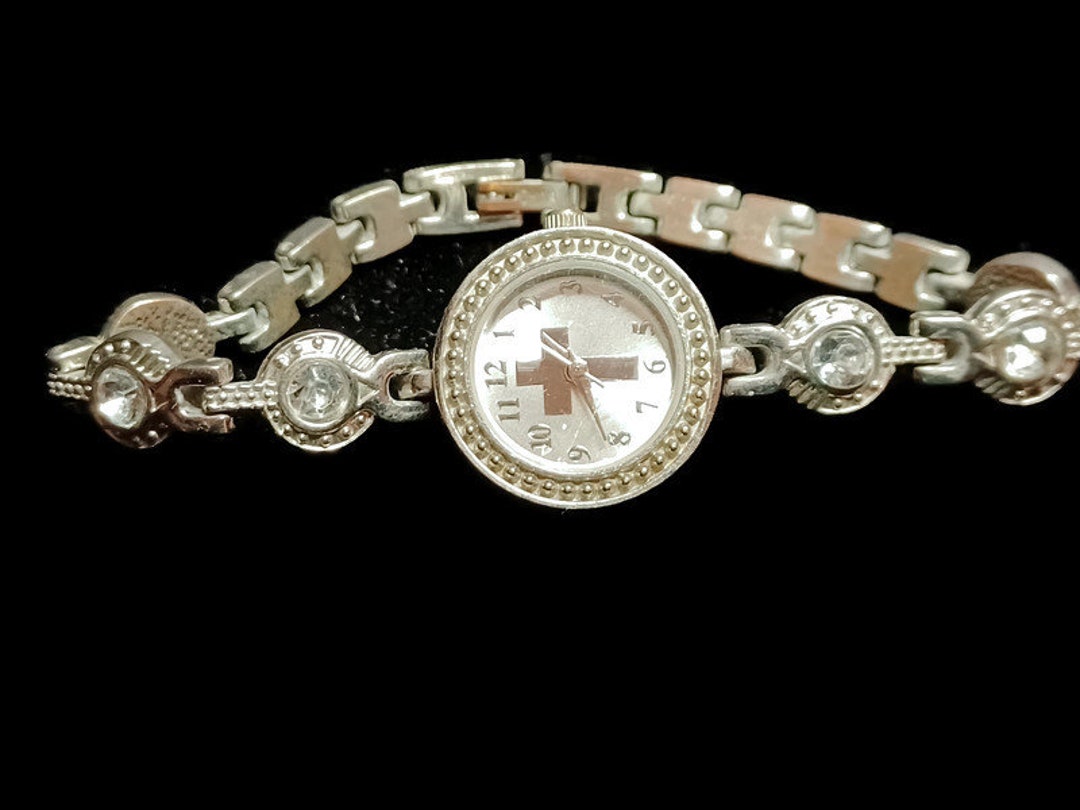 Ctg 90s Christian Cross Bracelet Watch - Etsy