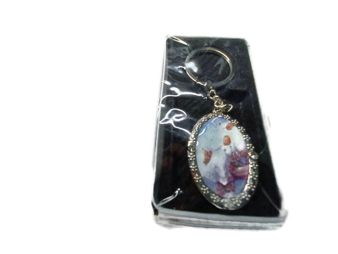 Vtg 90s NEW Jesus, God, & Holy Spirit Key Chain, Silver Tone - Etsy