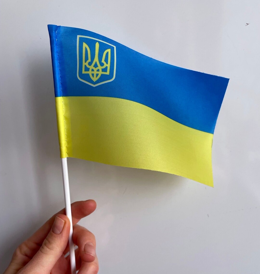 Small FLAG OF UKRAINE Be Close With Brave People of Ukraine /fast ...