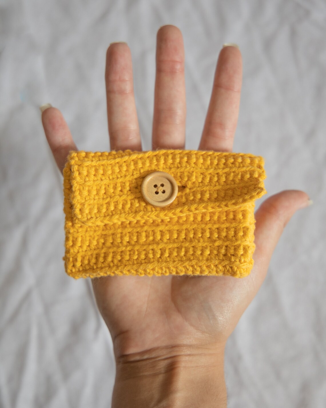 Crochet Slim Wallet and Coin Purse - Etsy