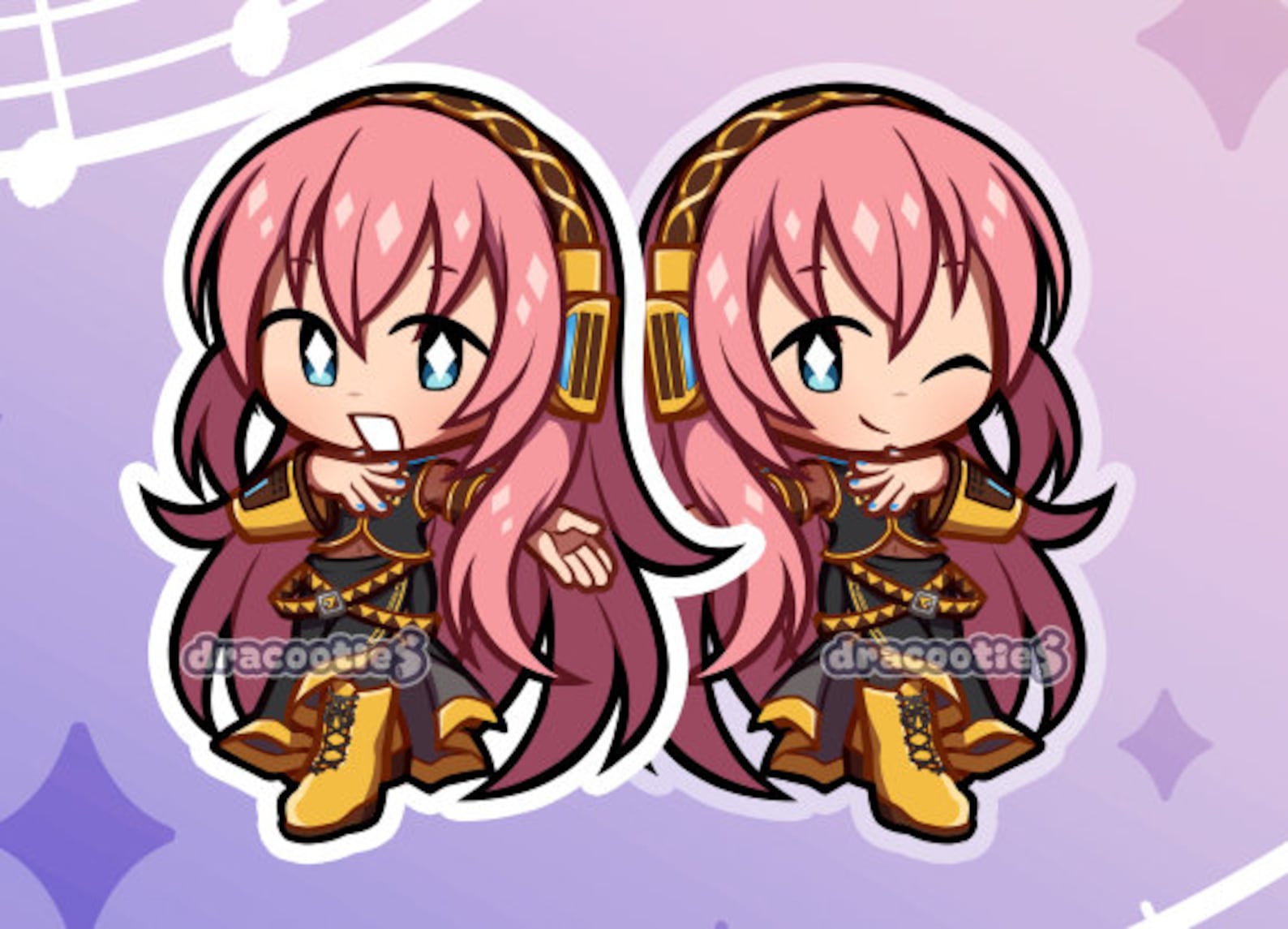 IN STOCK Vocaloid Acrylic Charms | Unofficial Fan Merch | Hatsune Miku ...