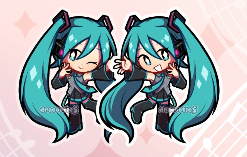 IN STOCK Vocaloid Acrylic Charms | Unofficial Fan Merch | Hatsune Miku ...
