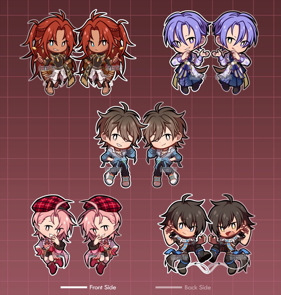 IN STOCK Nu Carnival Acrylic Charms | Unofficial Fan Merch | Dante ...