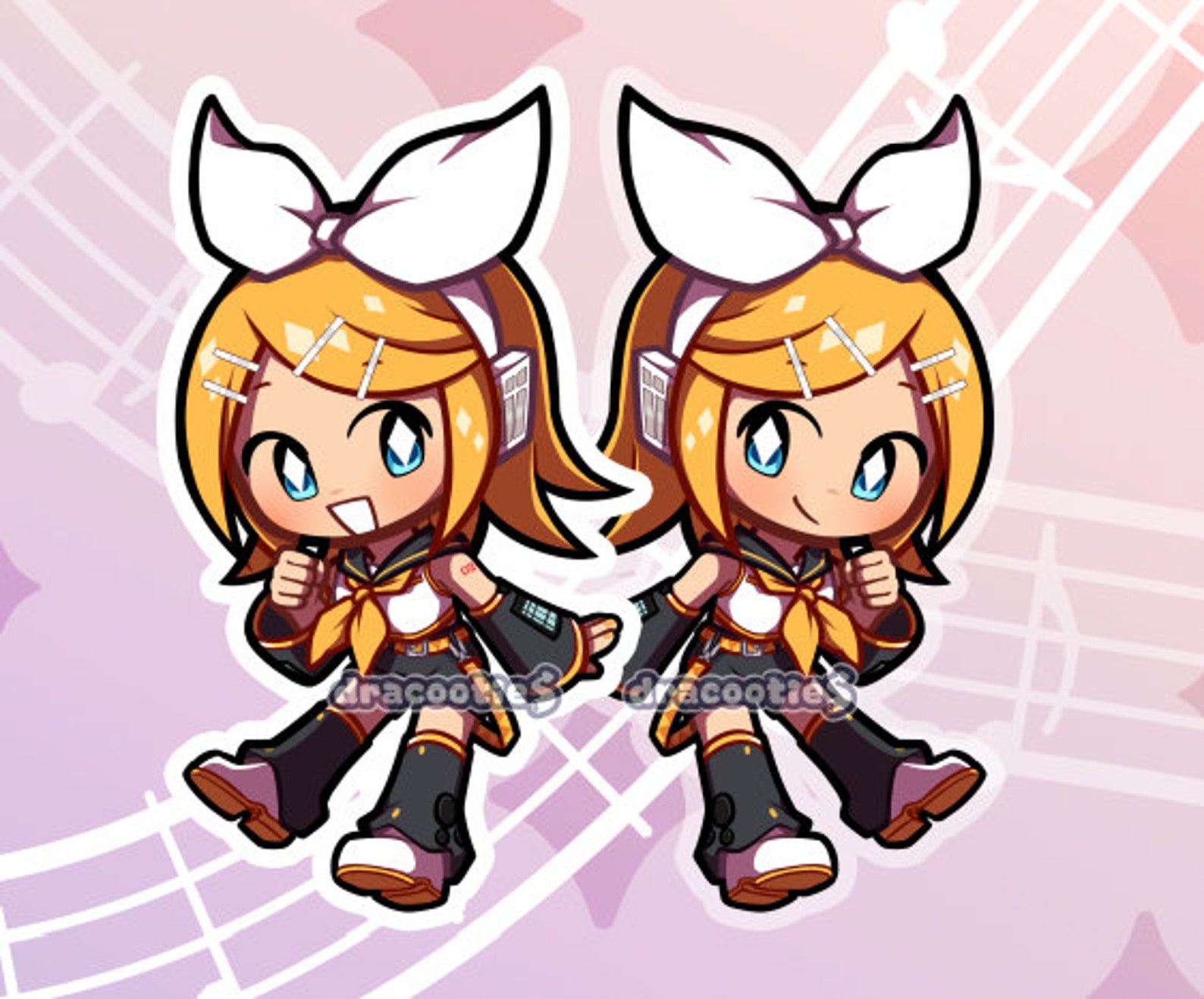 IN STOCK Vocaloid Acrylic Charms | Unofficial Fan Merch | Hatsune Miku ...