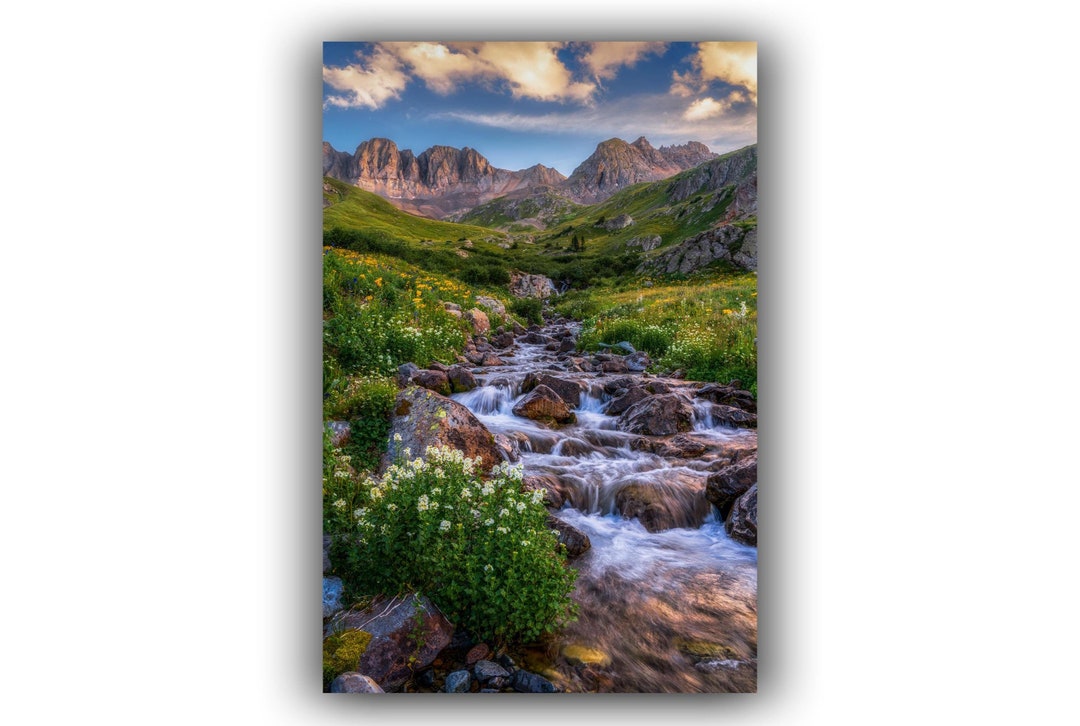 San Juan Mountains Photo: Colorado Summer Creek Landscape Art Print - Etsy
