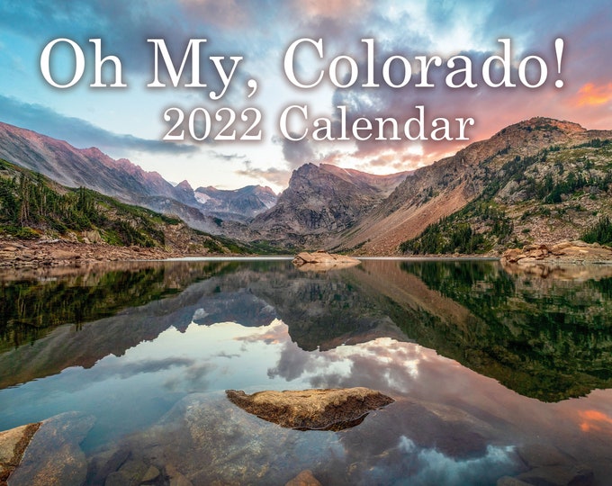 Colorado 2022 Calendar Landscape Photos of Colorado by - Etsy