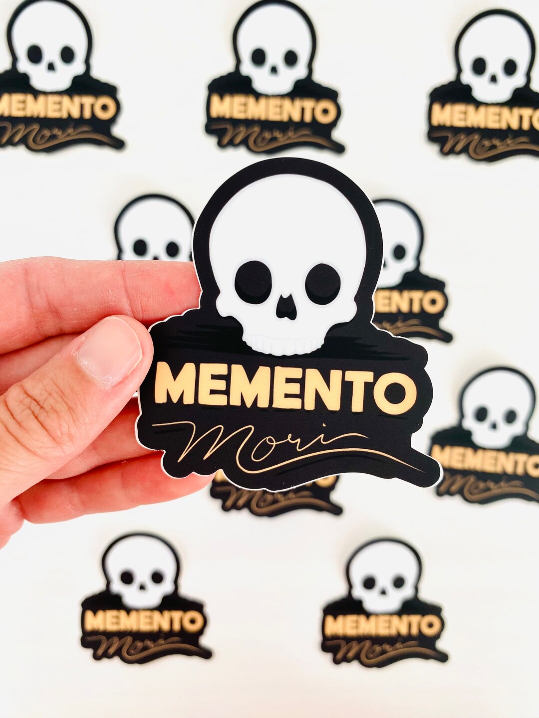 Catholic Sticker - Momento Mori Halloween Hallowtide All Hallows Eve ...