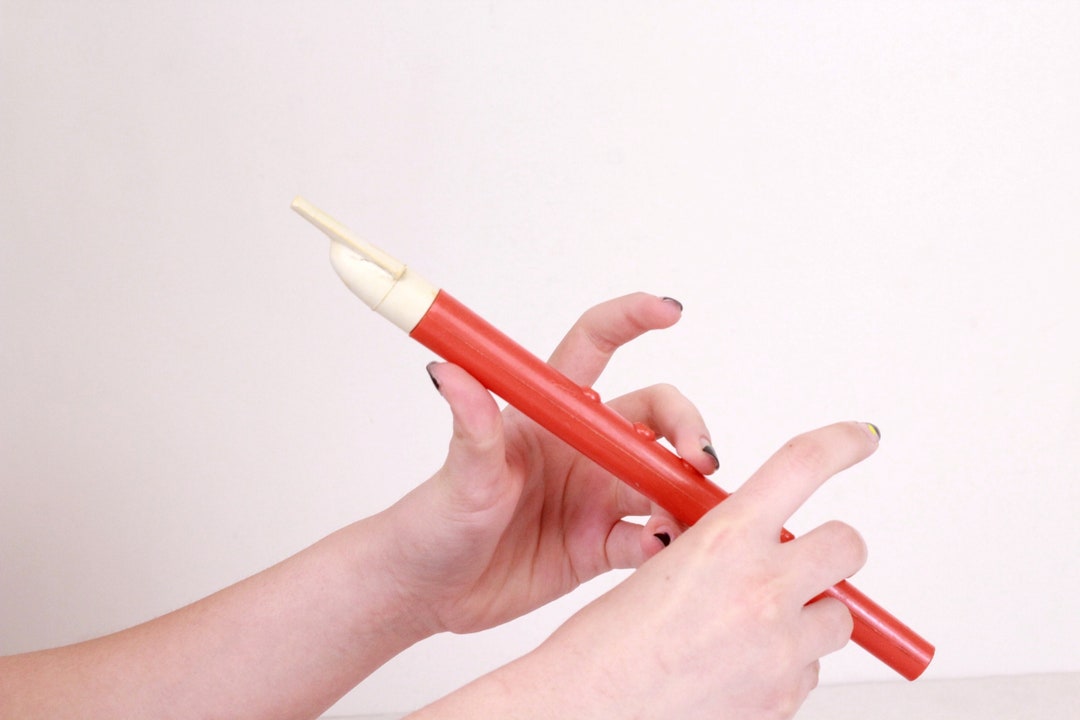 Vintage Plastic Toy Flute, Children Flute Toy - Etsy