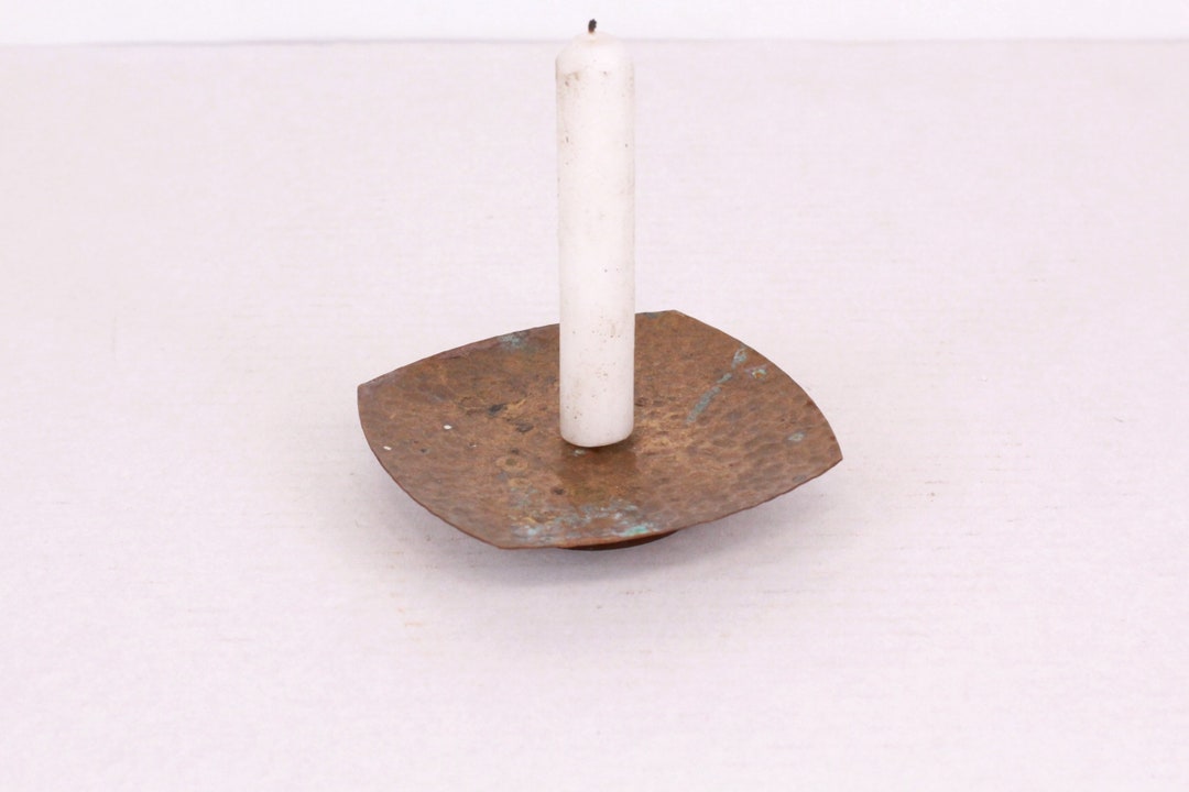 Vintage Small Metal Candle Holder, Candlestick - Etsy
