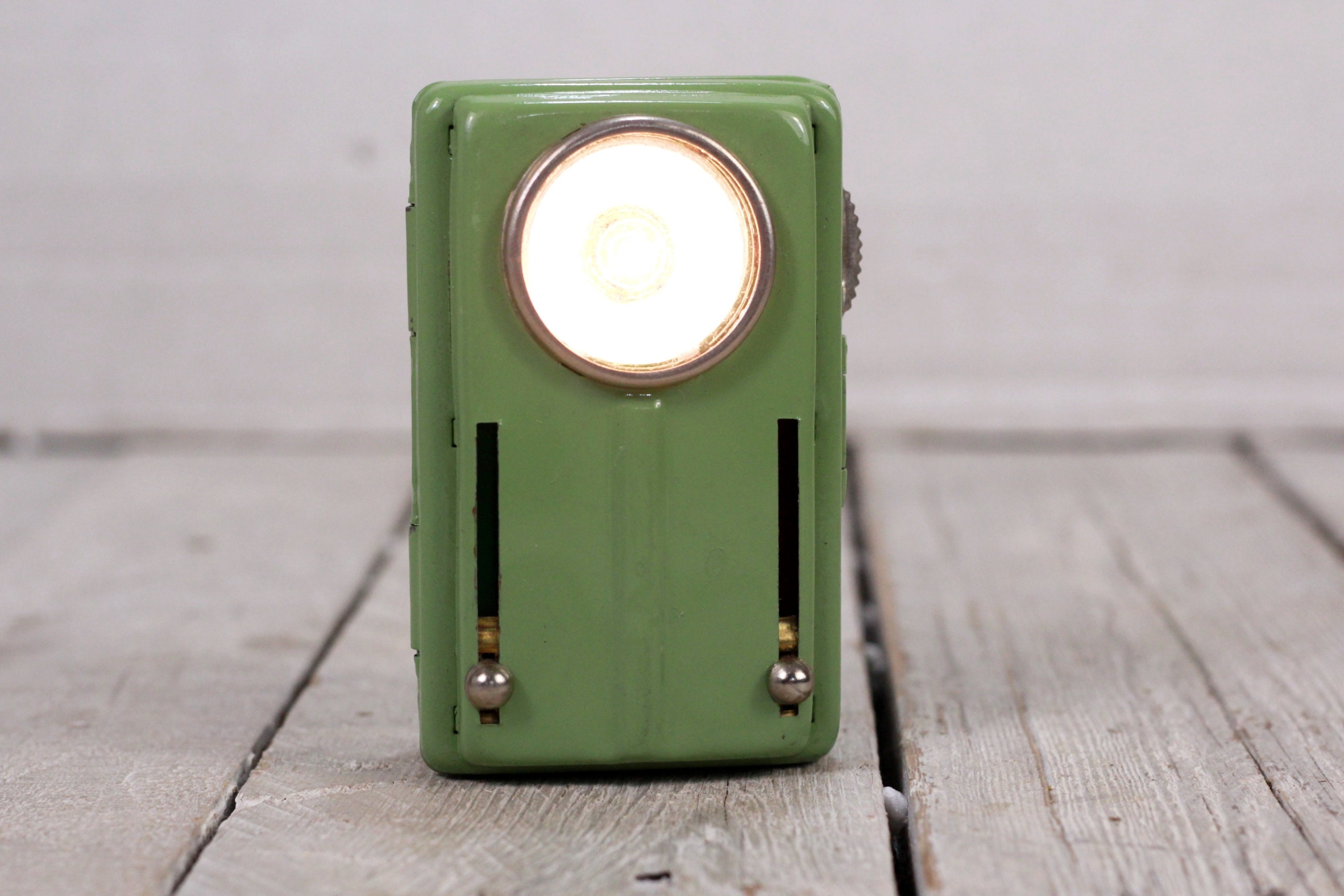 Vintage Signal Flashlight Military Red/ Green Light Lamp Made in ...