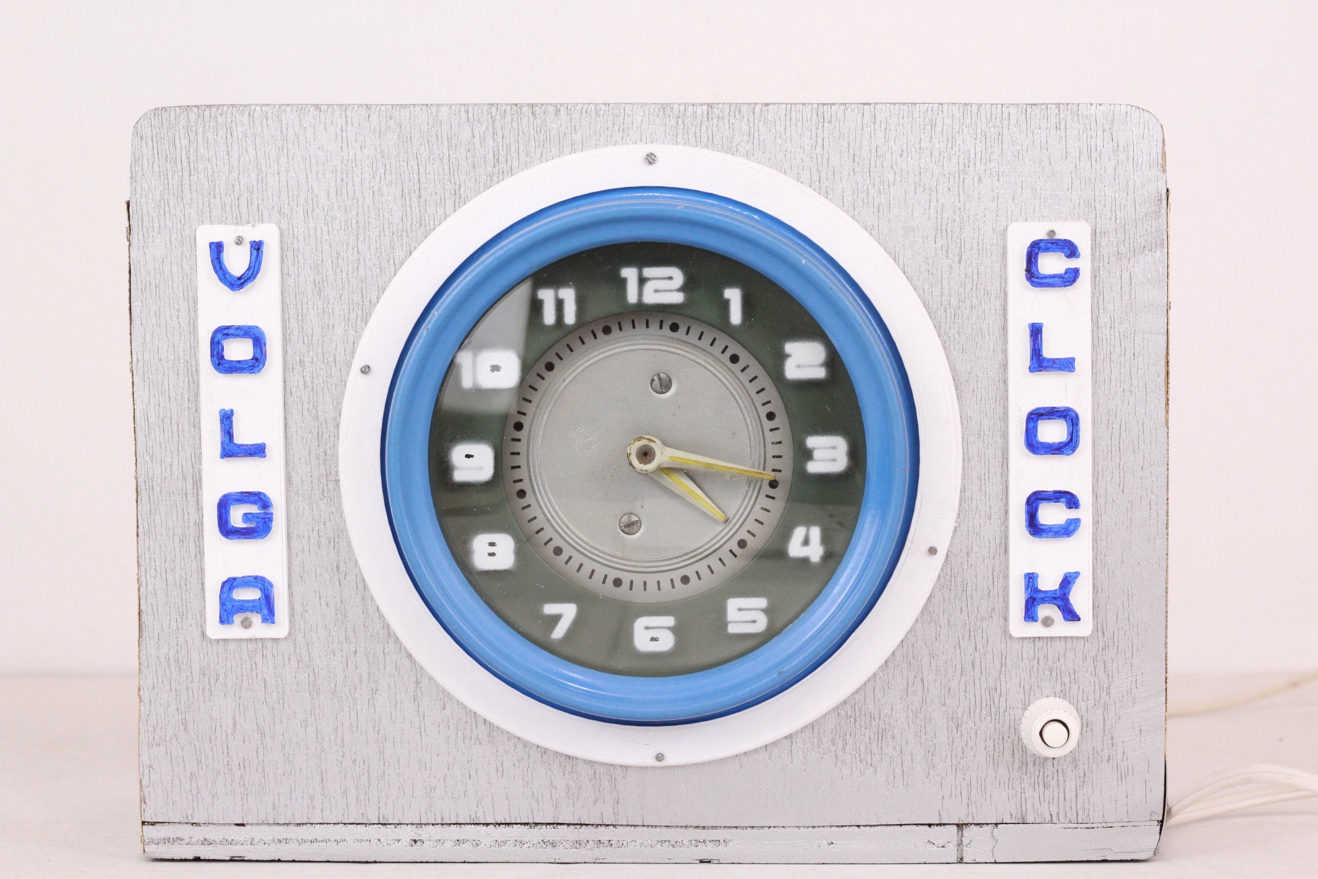 Vintage Electro Mechanical Volga Gaz 21 Clock, Fully Working - Etsy
