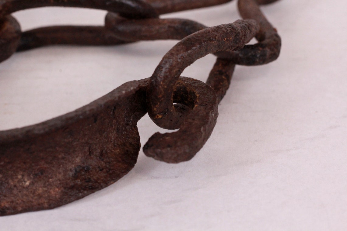 Antique Shackles Horse Leg Iron Chain Animal Ankle Shackles - Etsy UK