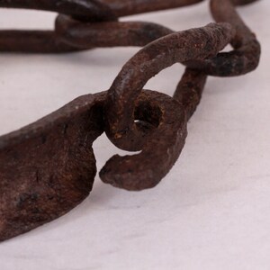 Antique Shackles, Horse Leg Iron Chain, Animal Ankle Shackles ...