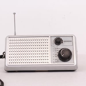 Vintage Siemens RK 600, Bike Bicycle AM FM Portable Radio Receiver - Etsy