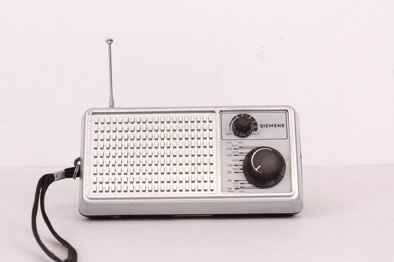 Vintage Siemens RK 600 Bike Bicycle AM FM Portable Radio - Etsy