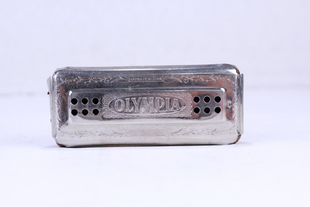 Vintage German Harmonica Olympia, Musical Mouth Instrument, Made in DDR ...