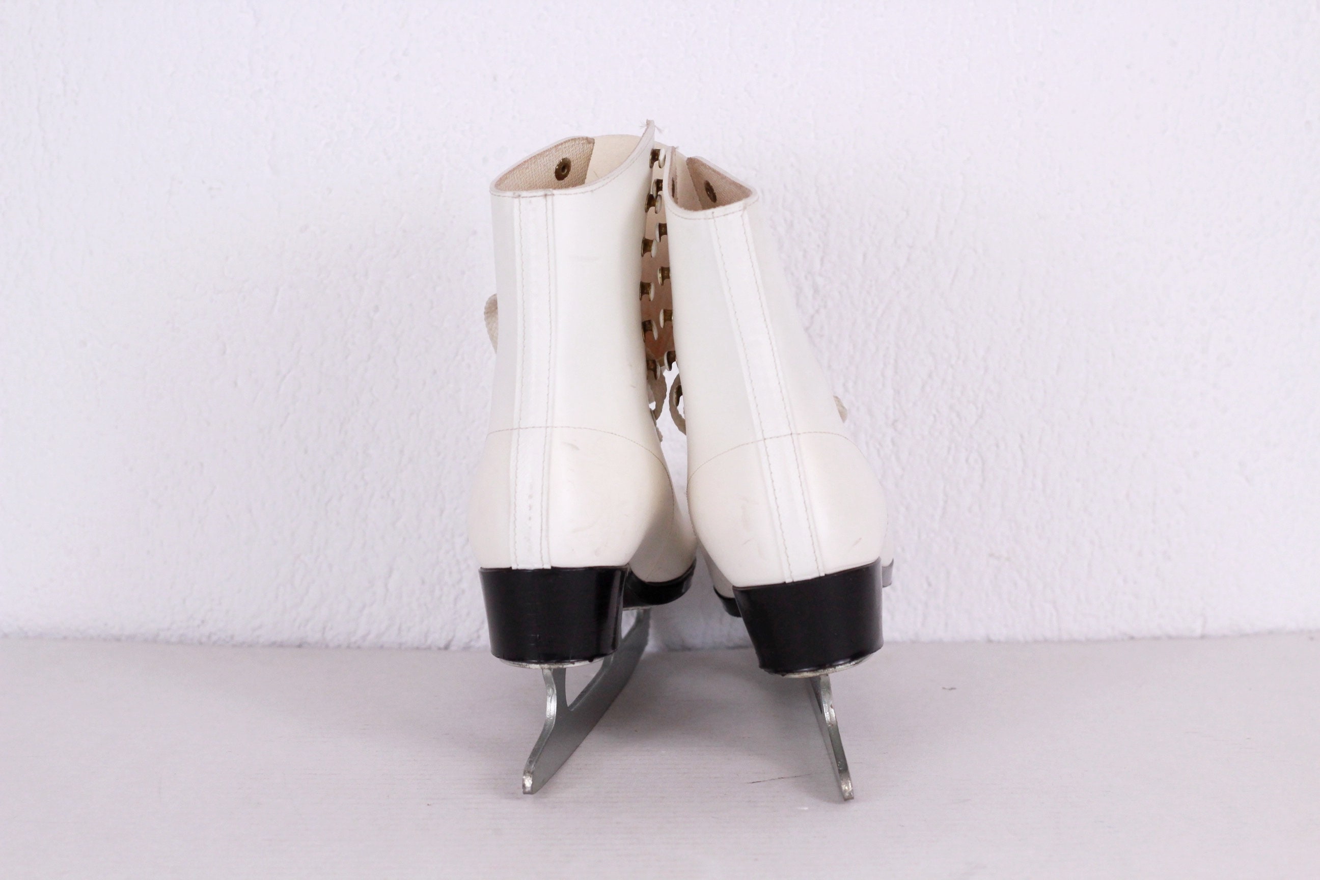 Vintage Professional Figure Skating Shoes, Ice Skates, Children Ice ...