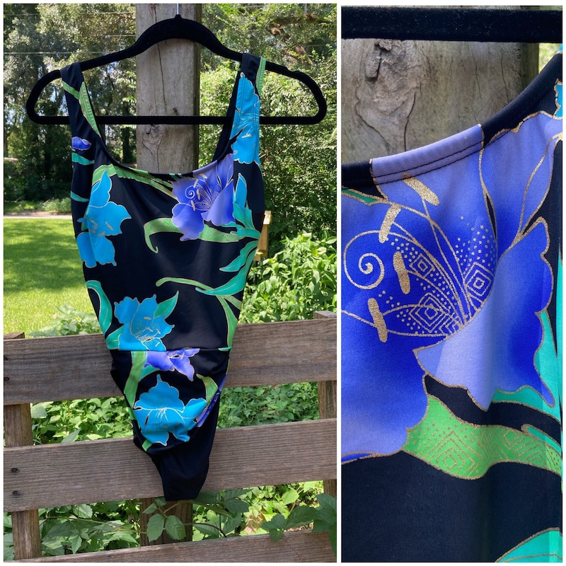 Vintage 1980s Swimsuit - Etsy