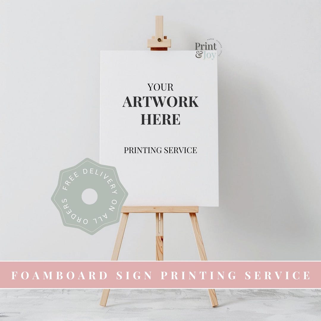 Sign Printing Service | Print Your Own Sign A0‑A5 | Event Signs ...