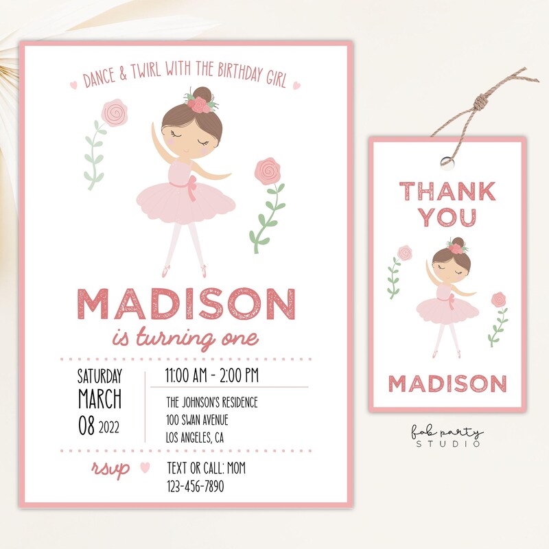 Ballerina Theme - Etsy