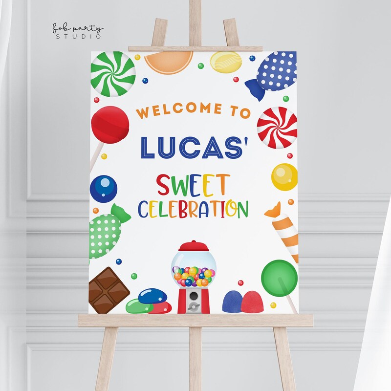 Candyland Printable Signs - Etsy