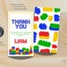Building Blocks Birthday Party Favor Tag Template | Brick Toys Loot Bag ...