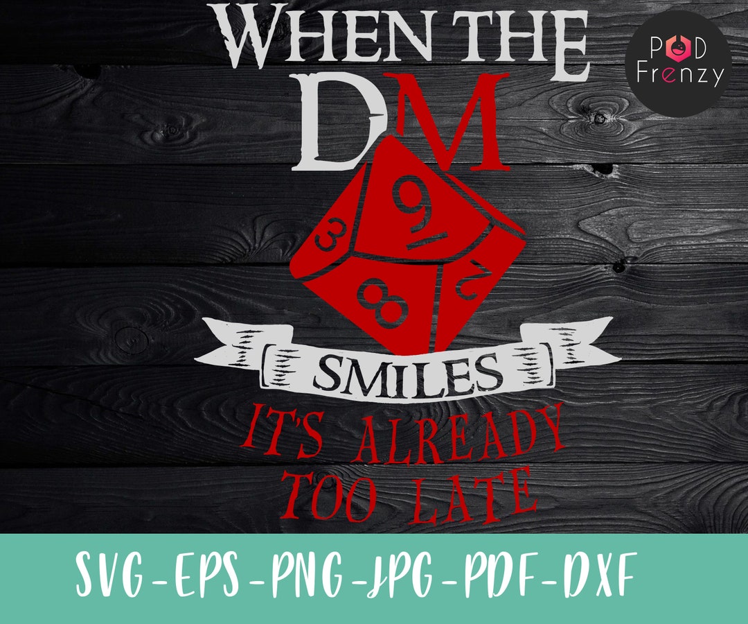 When the Dm Svg, Silhouette, Cutting File, Digital Download, Dxf Eps ...