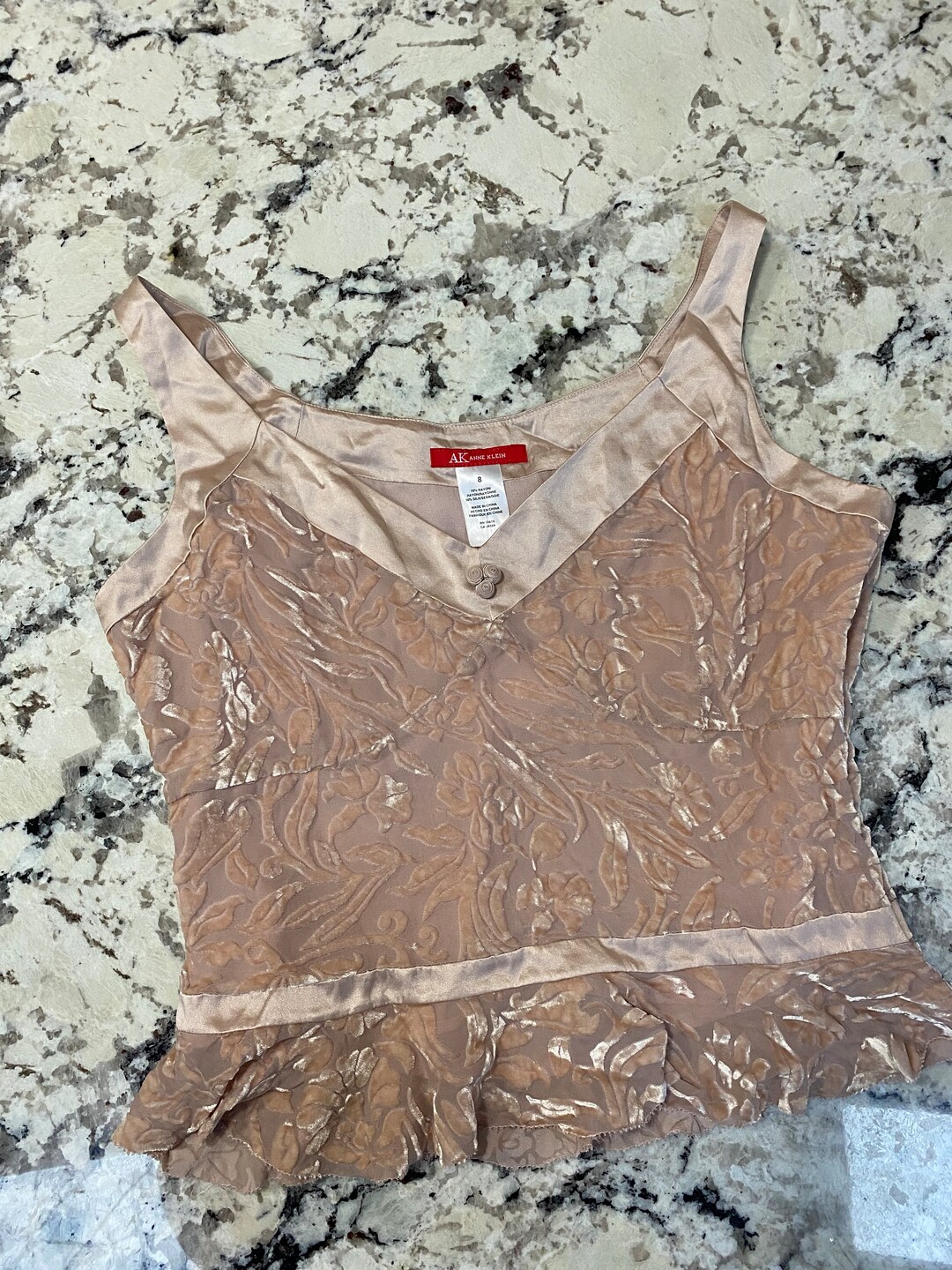 Blush Pink Velvet Tank Top - Etsy