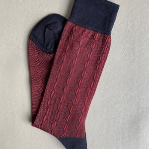 Iconic Red Socks Bundle for Men | Socks Pack | 7 Pairs of Dress Socks ...