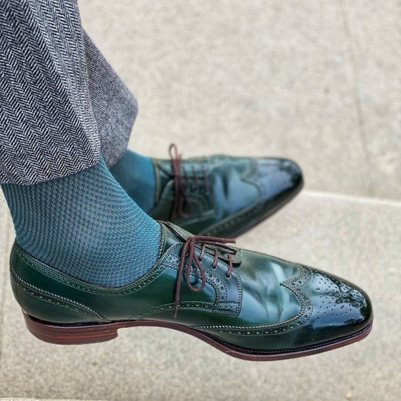 Mens blue dress socks store